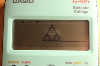 Algorithmes, jeux et dessins sur la calculatrice CASIO fx-92+